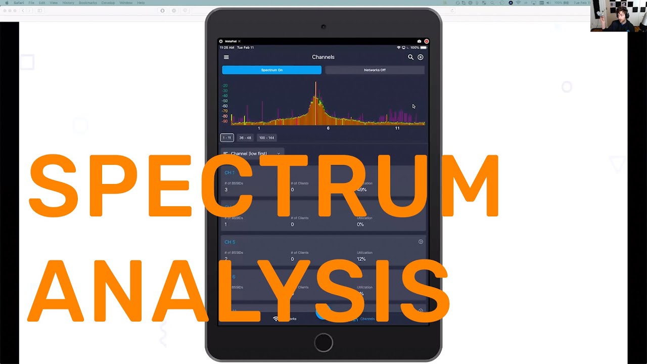 Spectrum Analysis with Wi-Spy Air (webinar part 4) - YouTube