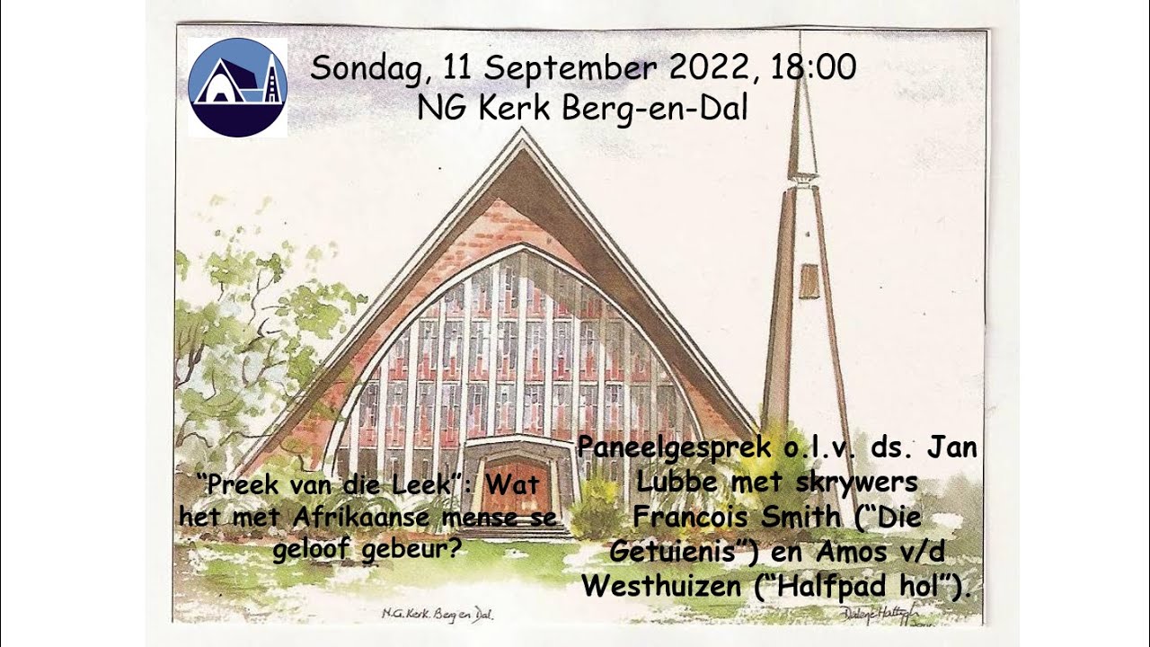 Wat het met Afrikaanse mense segeloof gebeur? Paneelgesprek, Sondag 11 ...