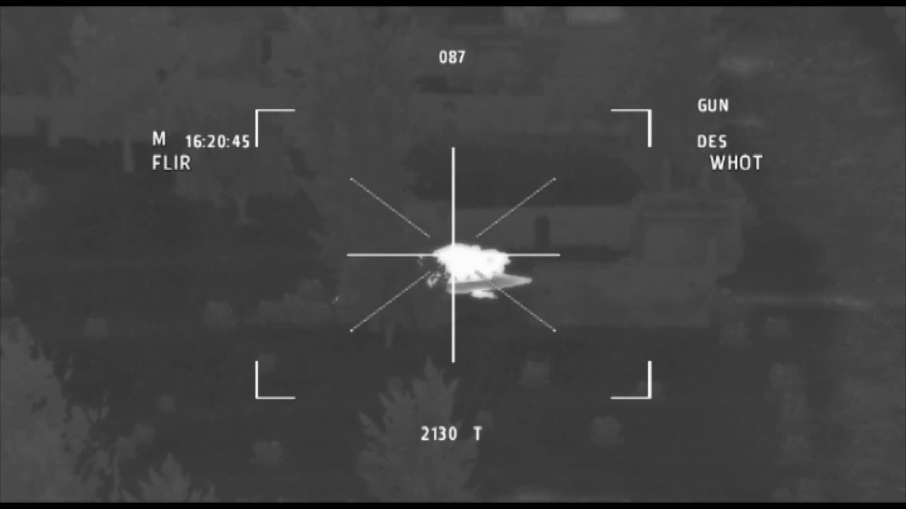 AH 64D Apache attack on camera 2017 - YouTube