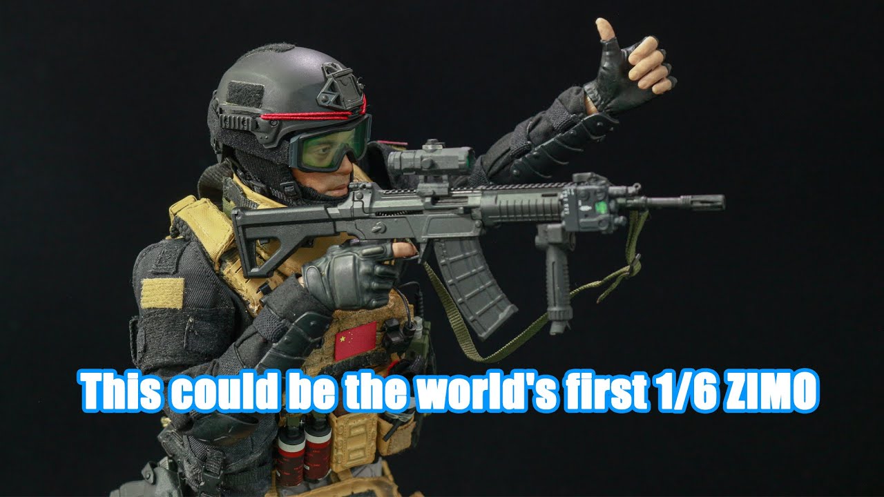 I made ZIMO (From Call of Duty: Modern Warfare II) into a 1/6 Figure 我将 ...