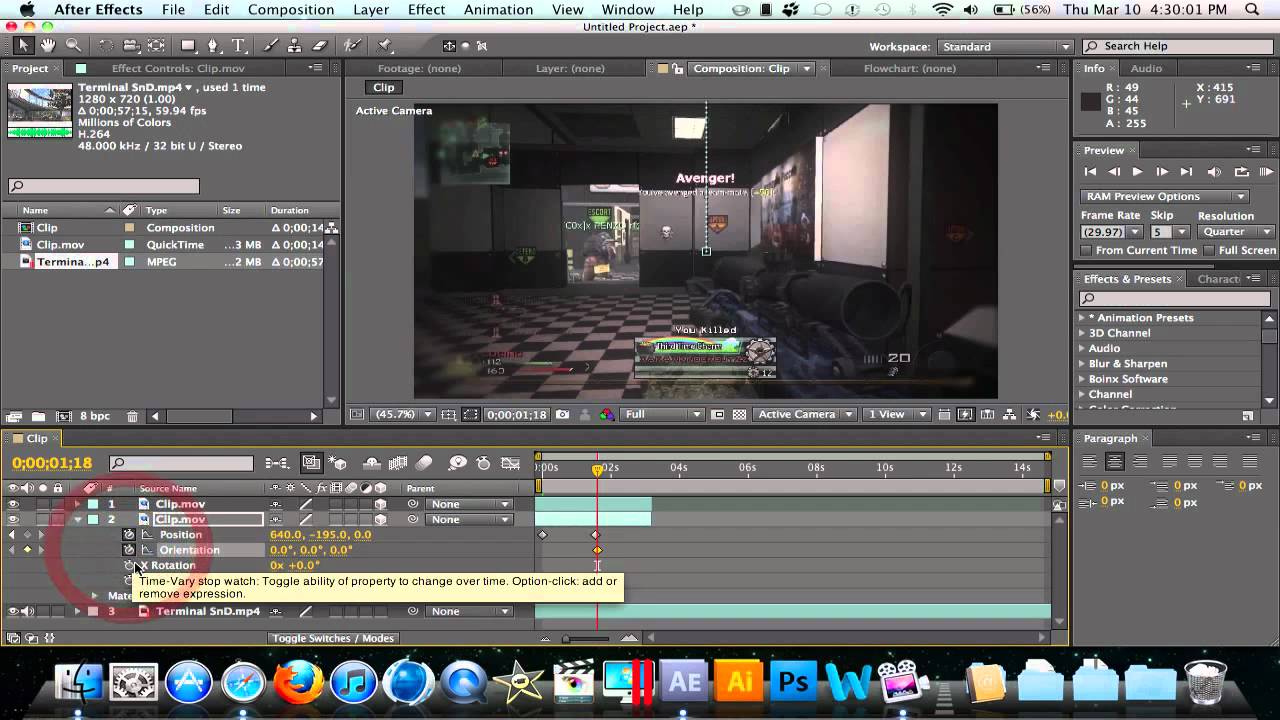 After Effects Tutorial | How To Edit COD Clips Part 3 By BlazerDB - YouTube