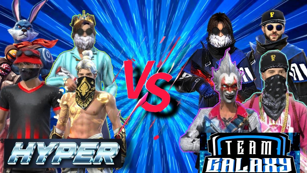 team hyper vs team galaxy custom match open 🤺💪💞 - YouTube