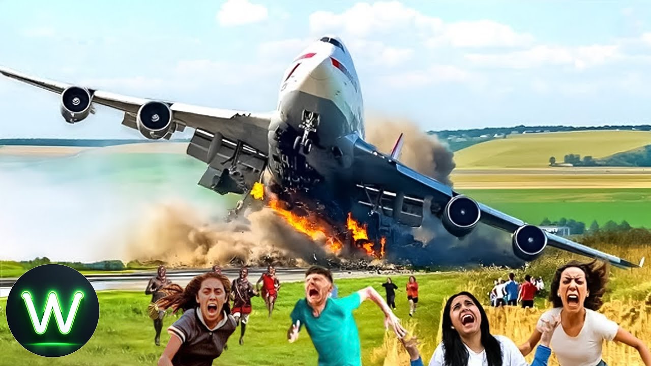 Tragic! Shocking Aviation Moments Filmed Seconds Before Disaster - YouTube