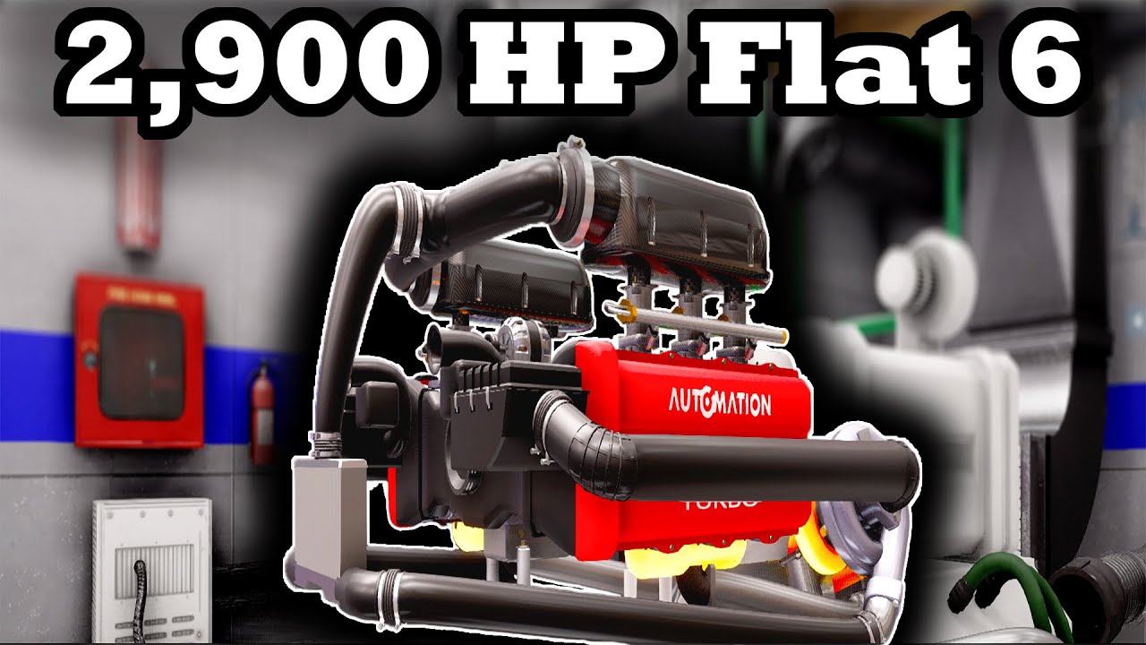The Most Powerful Boxer 6 Engine Ever | Automation The Car Company ...