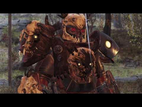 Fallout 76 : "Cryptid Hunter Power Armor" Showcase - YouTube