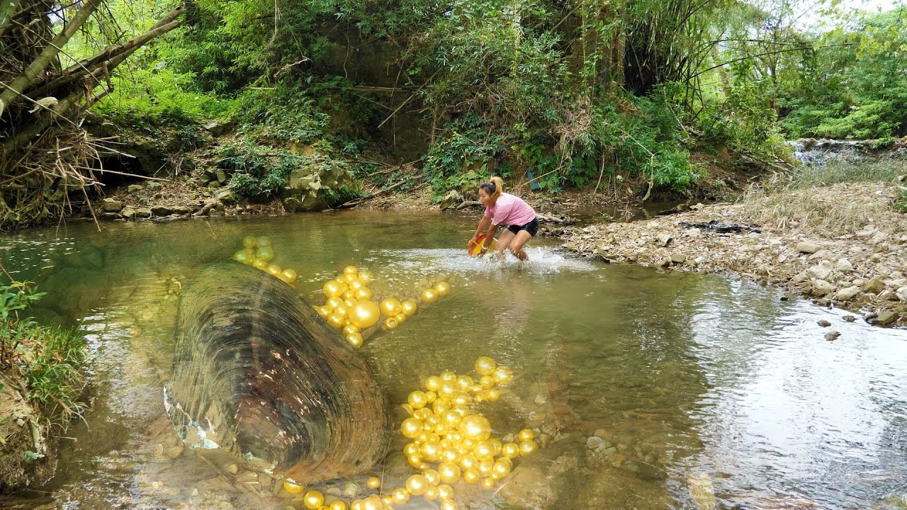 Clams spit out pearls to absorb essence. The plump pearls are really ...