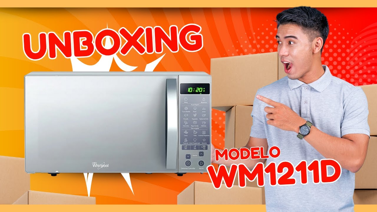 ¿Microondas premium a buen precio? Whirlpool WM1211D unboxing completo ...