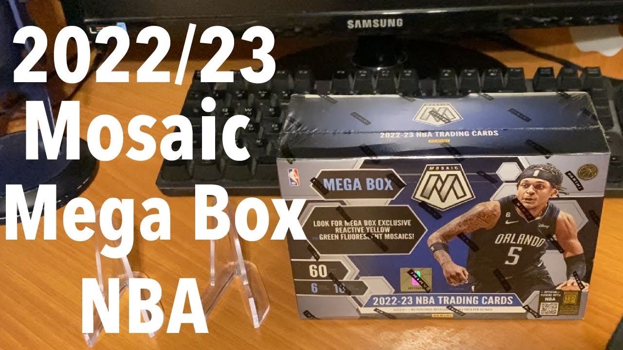 22/23 NBA Mosaic Mega box - yellow 60 card - YouTube
