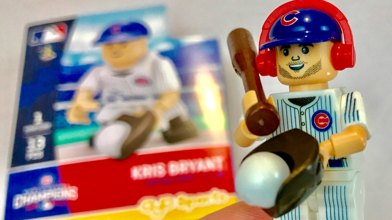 Chicago Cubs MVP Kris Bryant MLB mini figure toy by Oyo Sportstoys ...