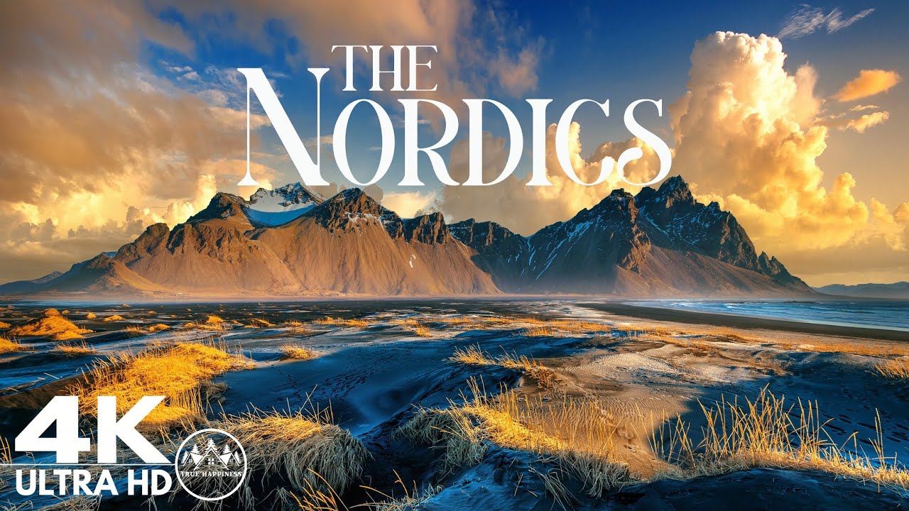 Beautiful scenery THE NORDICS - Scenic Relaxation Film With Calming ...
