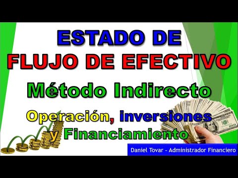 Estado de Flujo de Efectivo. Operación, Inversión y Financiamiento ...