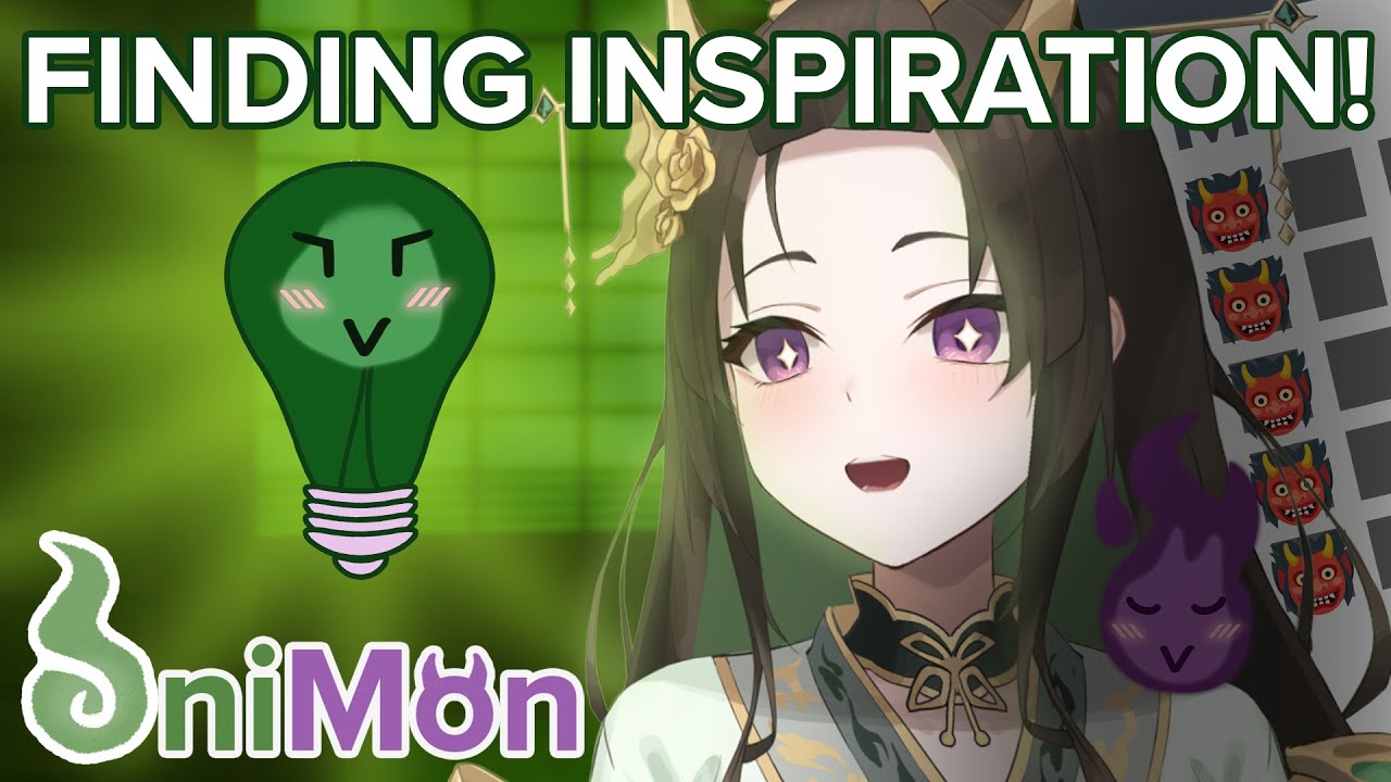 【OniMon #2】How DO you get inspired?🤔 【Yuno Hanaki | Production kawaii ...