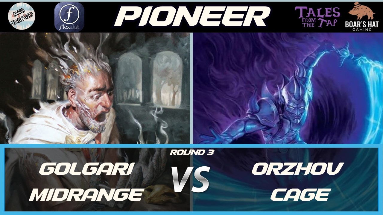 Golgari Midrange VS Orzhov Cage [MTG Pioneer Round 3] - YouTube