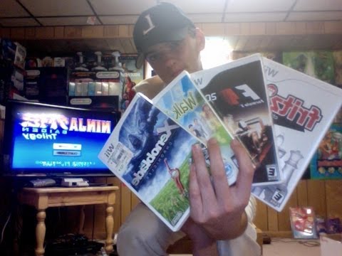 Collecting Rare Wii Games - YouTube