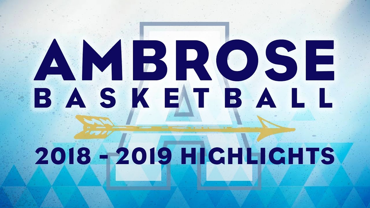 Ambrose Boys Basketball 2018-2019 Highlights - YouTube