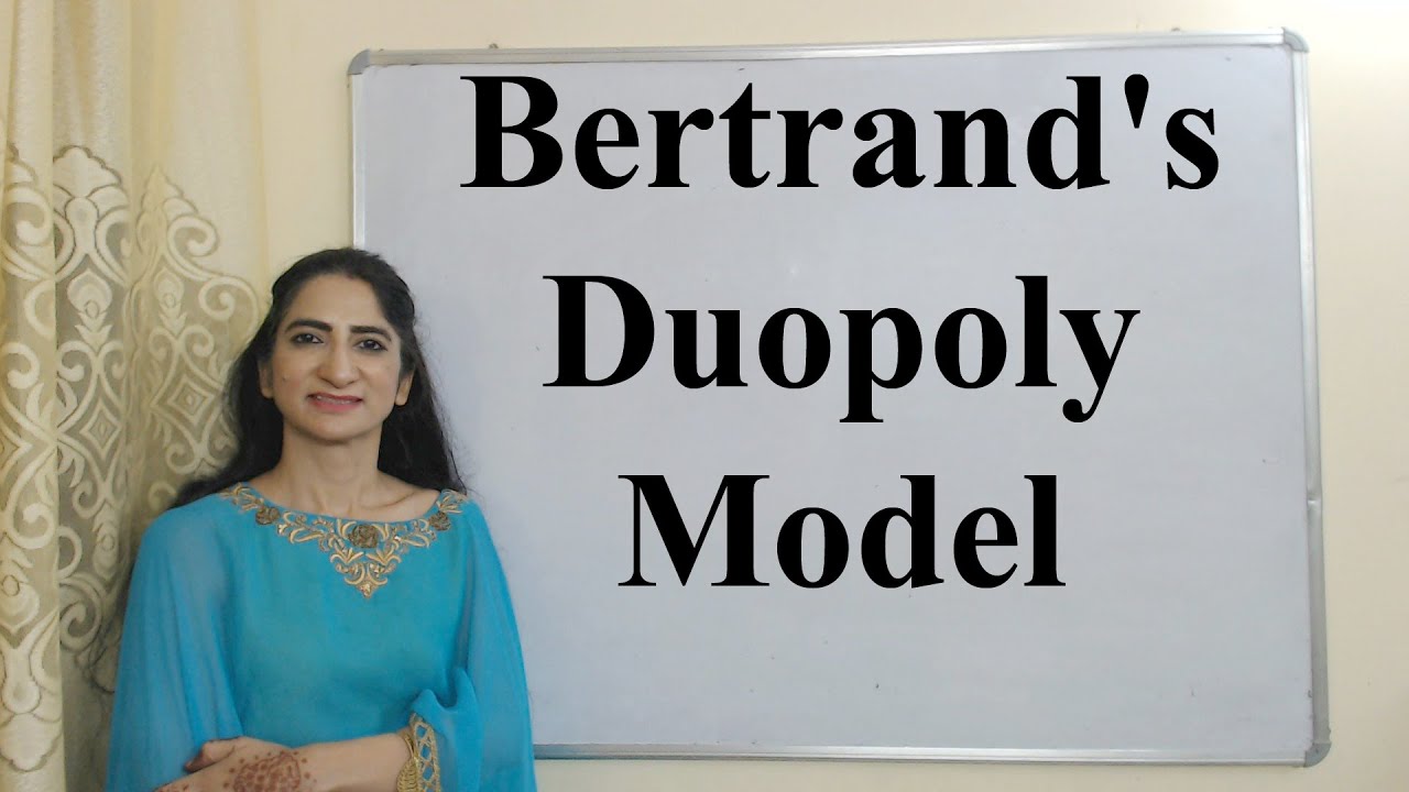 Bertrand's Duopoly Model - YouTube