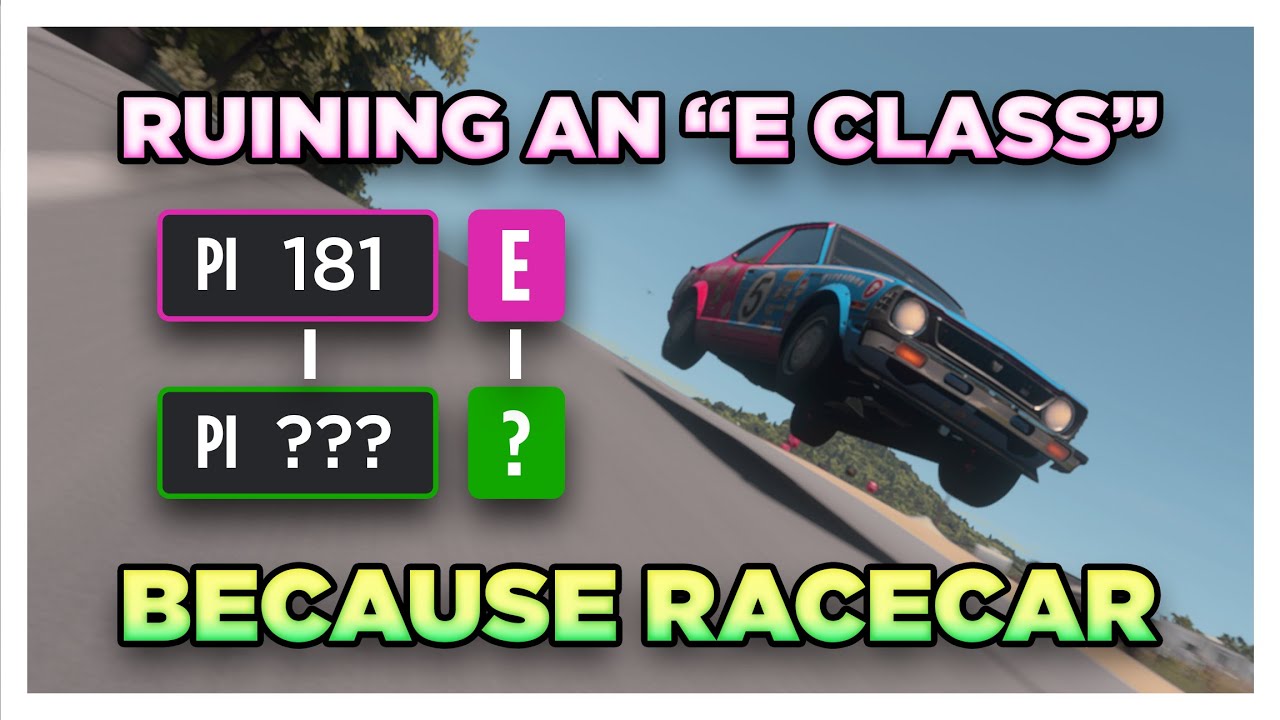 E CLASS to the MAX! Dumb Builds in Forza Motorsport - YouTube