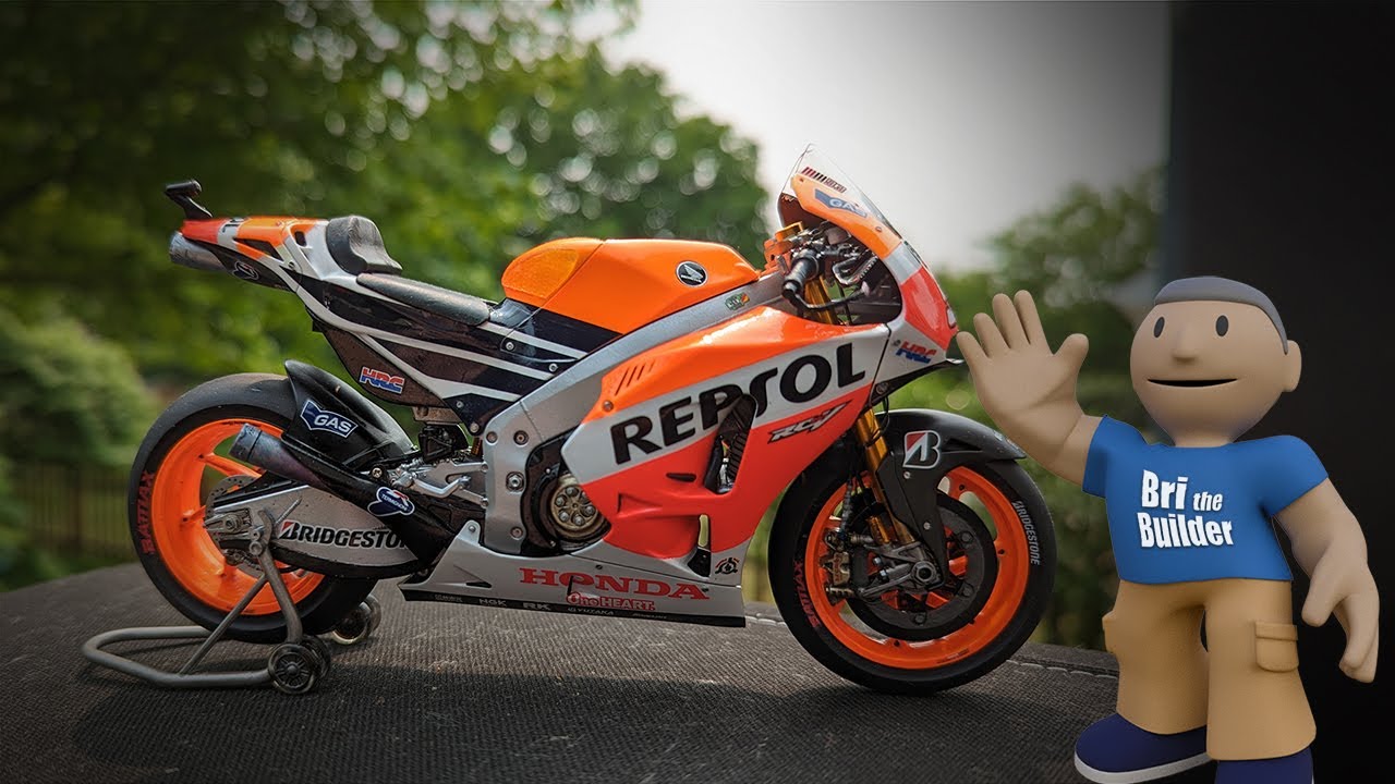 Honda REPSOL - Full Build, Detail and Paint - YouTube