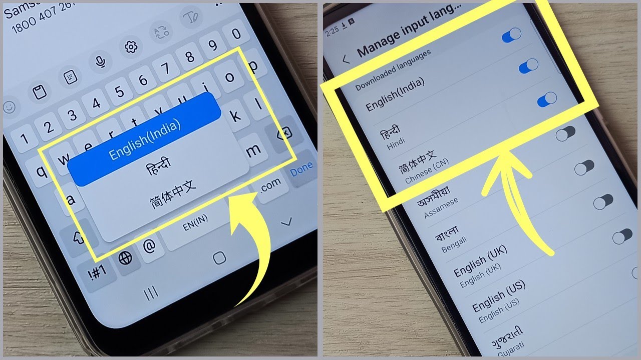 Samsung Galaxy M12 | How to Change Keyboard Language in Samsung Galaxy ...