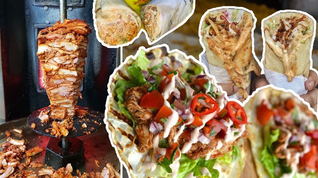 Maya Shawarma Hussainabad | Roadside Shawarma Making | Street Food Of ...