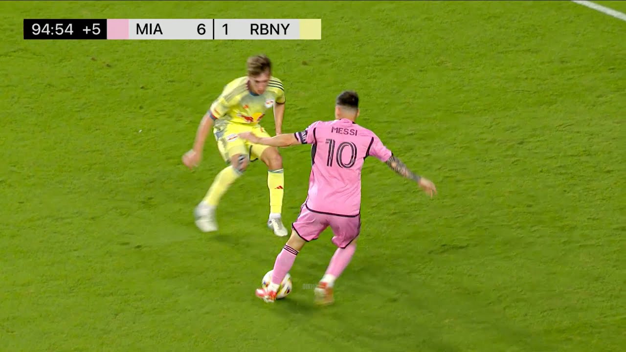 Lionel Messi vs New York Red Bulls | RIDICULOUS 5 Assists and Goal ...