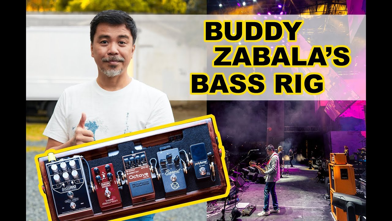 Pedalboard Setup Service (Buddy Zabala_Eraserheads) - YouTube