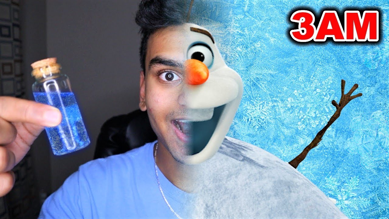 Do Not Drink The OLAF POTION From The DARK WEB At 3AM! *Turned Into ...