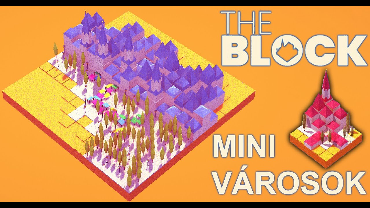 The Block | A világ legkisebb város építős játéka! - YouTube