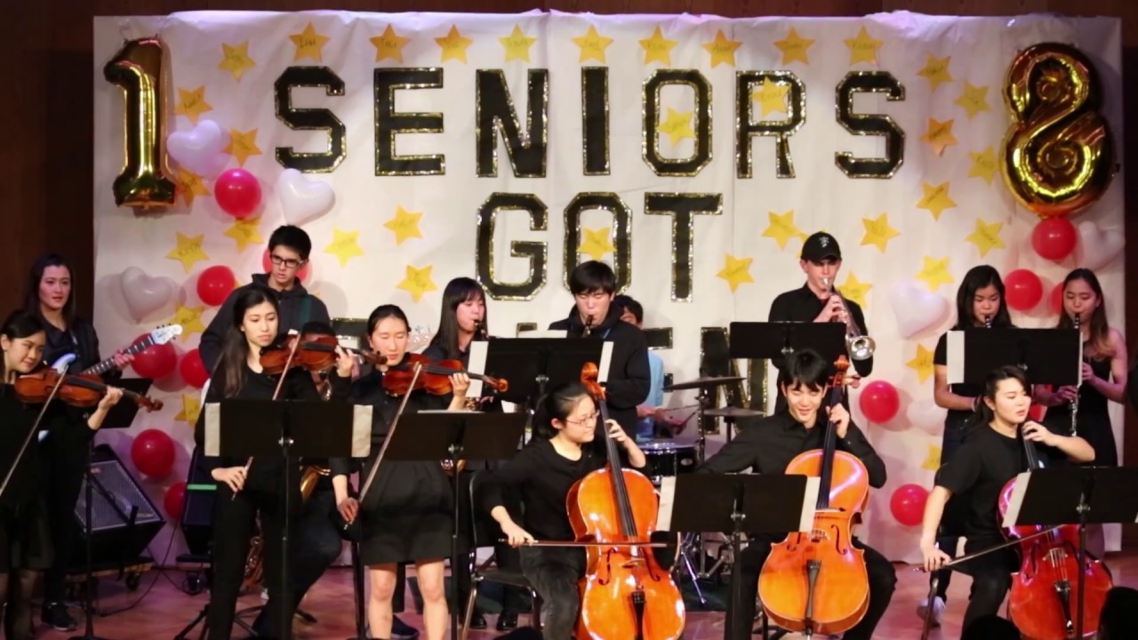 Senior Band High School Talent Show - YouTube