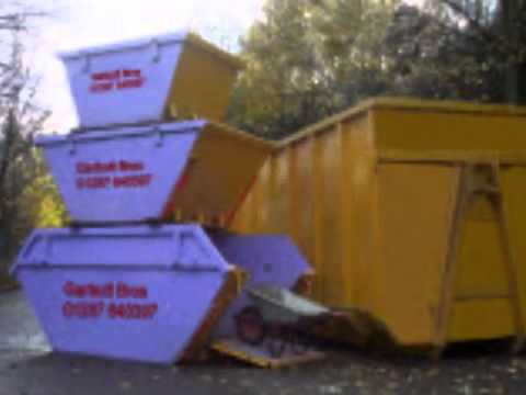 Skip Hire - Garbutt Brothers - Purple Skip Hire - YouTube