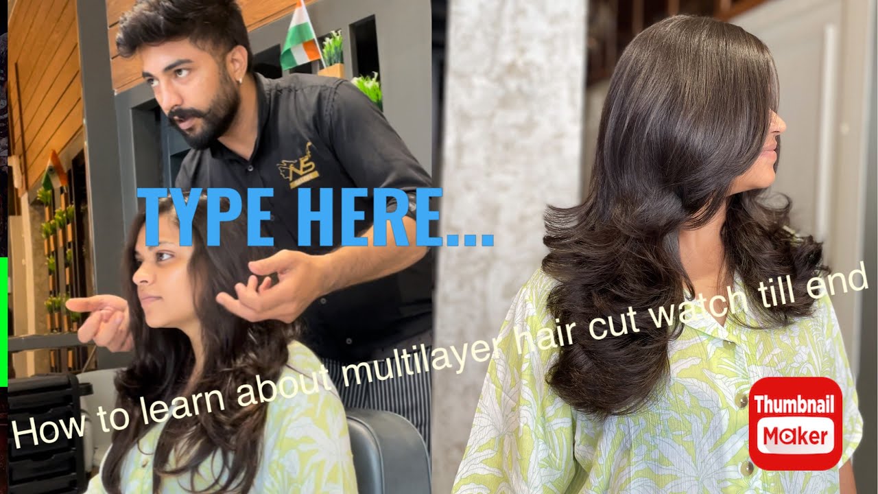 Multilayer hair cut//step-by-step// #youtubeshorts - YouTube