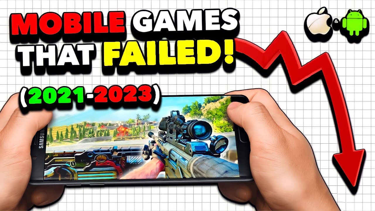 TOP 10 MOBILE GAMES THAT TOTALLY FAILED... - YouTube