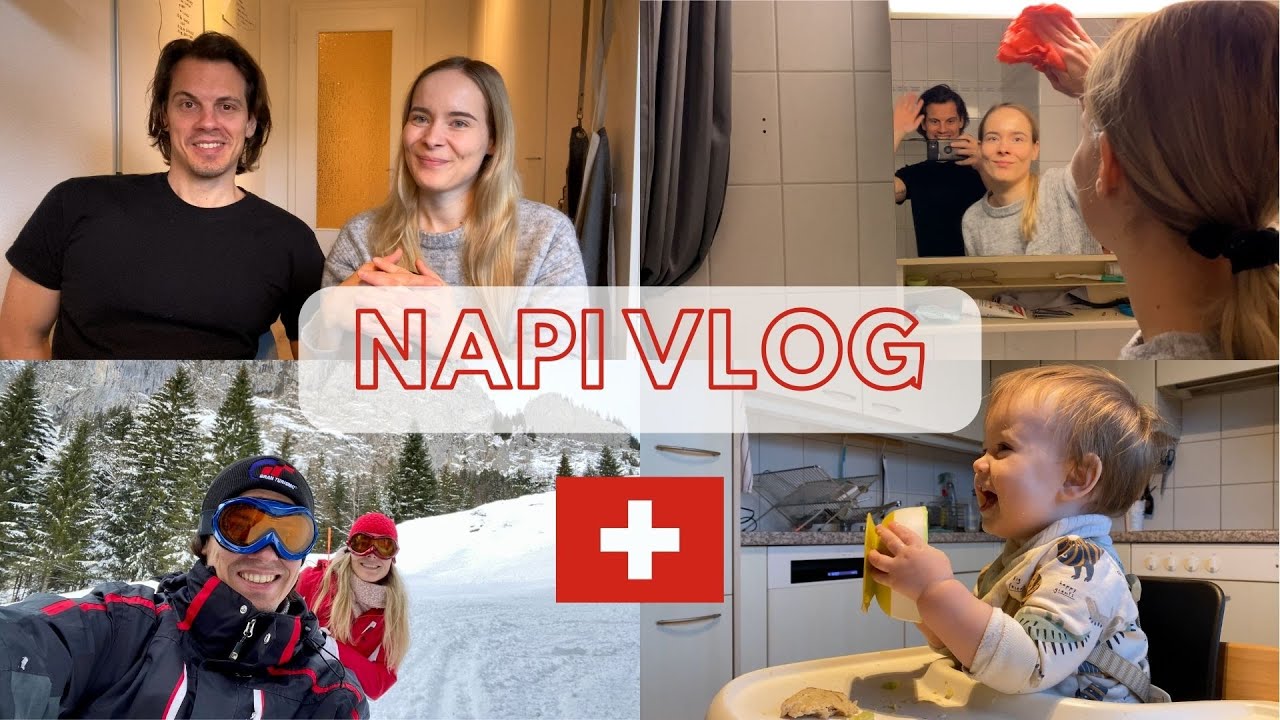 Egy átlagos napunk SVÁJCBAN | NAPI VLOG / WORKAWAY #8 - YouTube