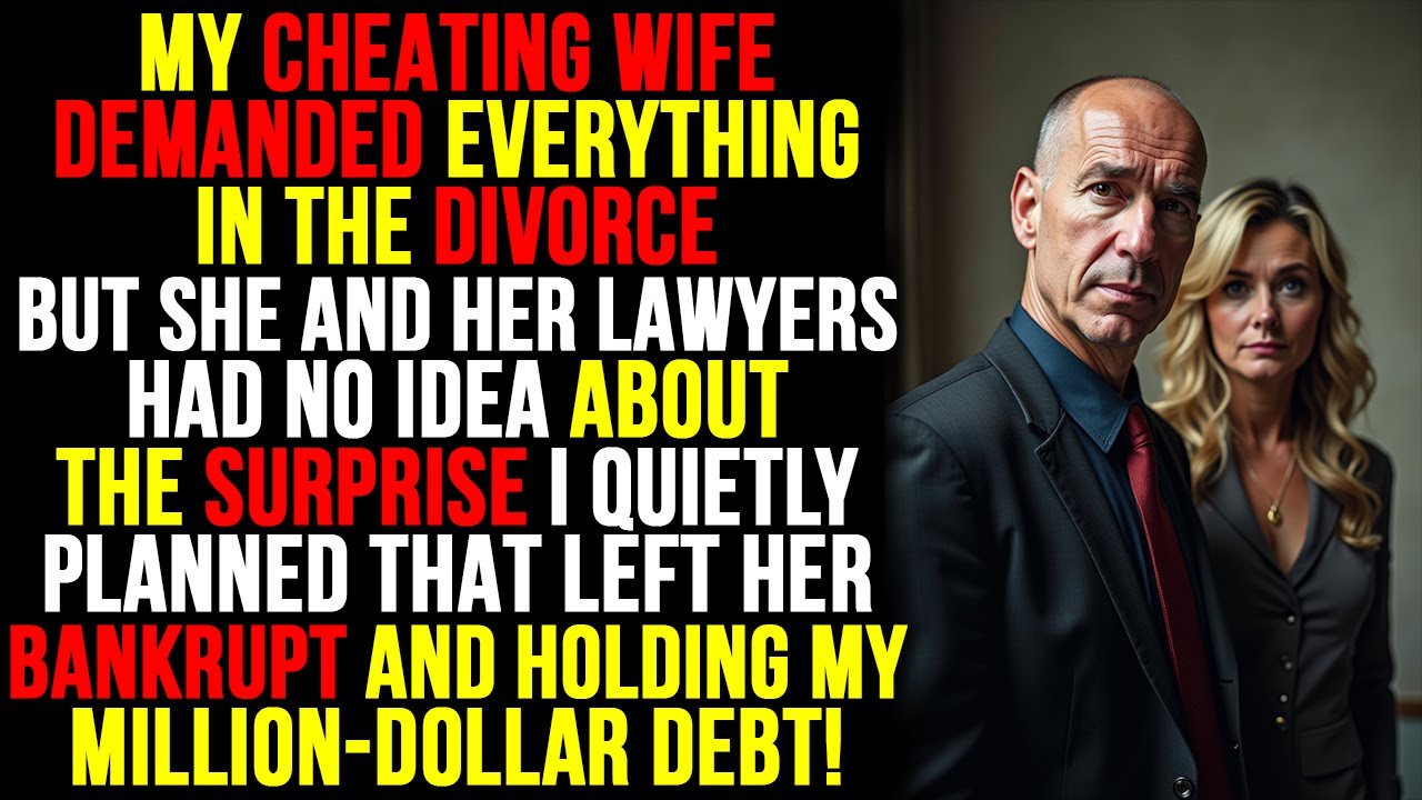My Cheating Wife's Divorce Plan Backfired: Left Bankrupt and Holding Million-Dollar Debt - YouTube