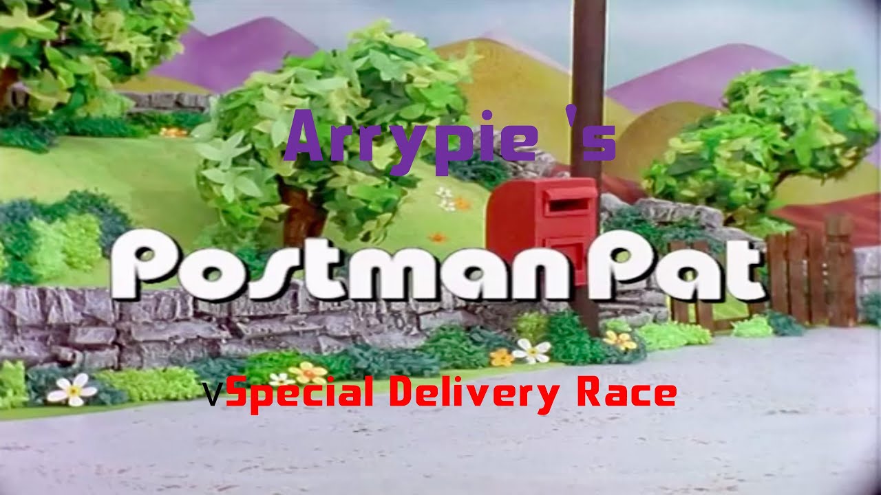 Arrypie's Playing Postman Pat Special Delivery Race Game - YouTube