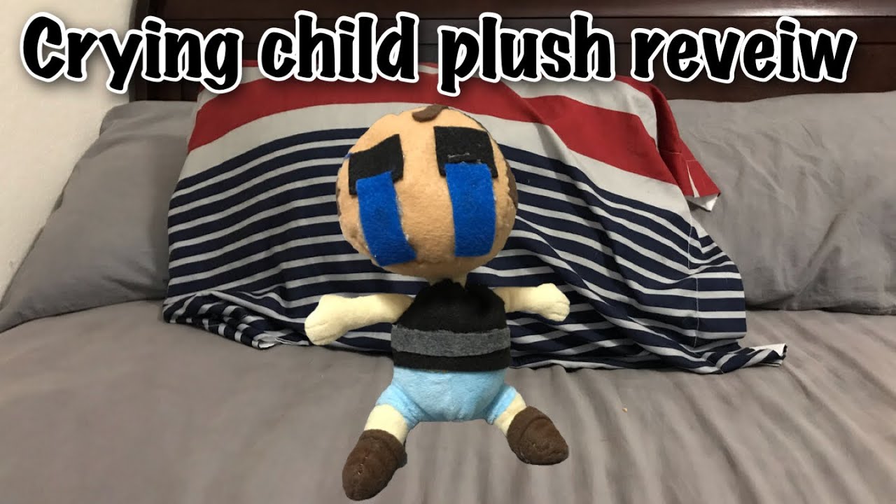Fnaf crying child plush review - YouTube
