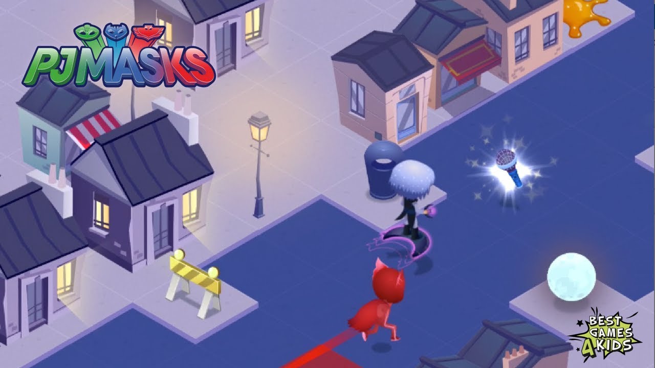 PJ Masks: Super City Run | OWLETTE Catches the Villains in PJ Mask City ...