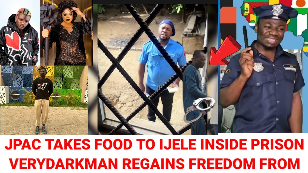 Breaking! Video J PAC Takes Food To Ijele In Prison; Bobrisky Wins Best Dressed Woman In Nigeria ...