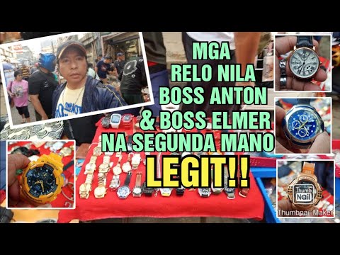PART 168 MGA RELO NILA BOSS ANTON & BOSS ELMER NA SEGUNDA MANO ORIG ...