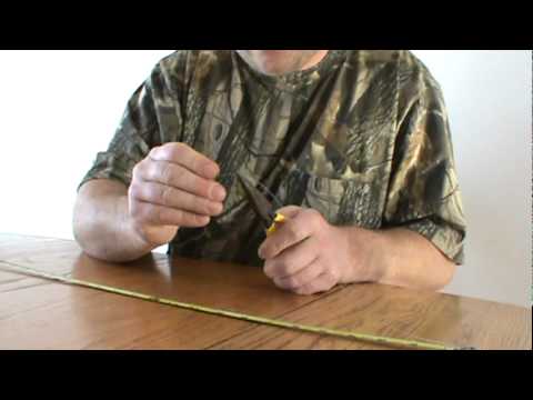 how to make a better squirrel snare - YouTube