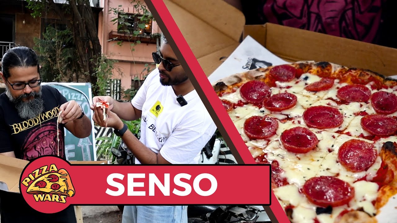 Could this be a HIDDEN GEM? - Pork Pepperoni pizza at Senso, Bandra ...