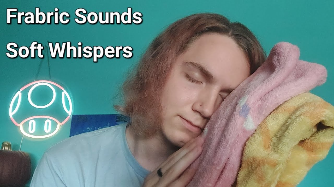 Blankets! Fabric Sounds and Rambling ASMR (Whispered) - YouTube