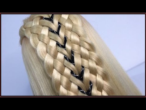 SEWING A 10 STRAND BRAID TOGETHER easy as - YouTube