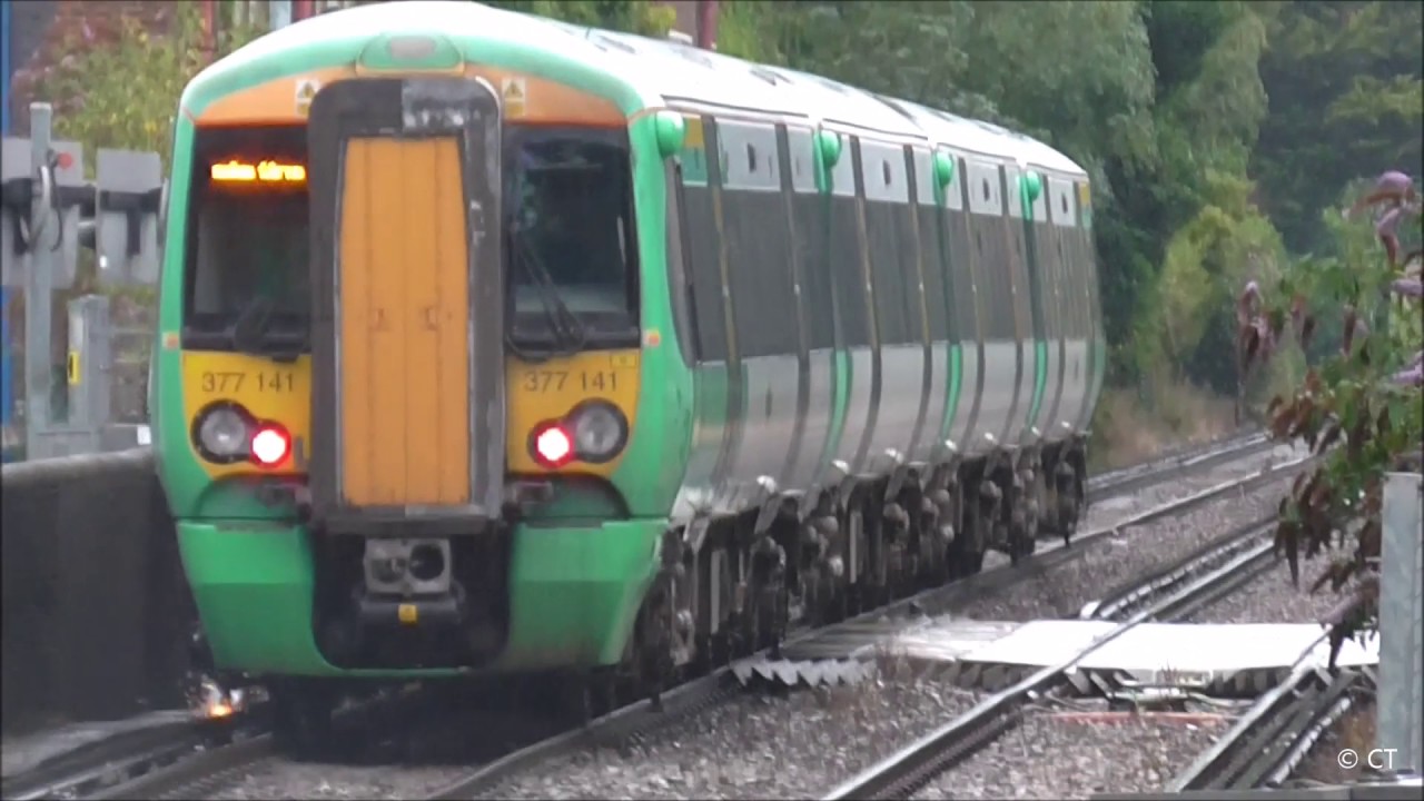 (1080p HD) Trains & Tones @ Chichester Railway Staton including GWR ...
