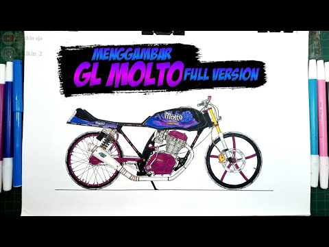 Cara Menggambar Herex Gl Molto "full video" - YouTube