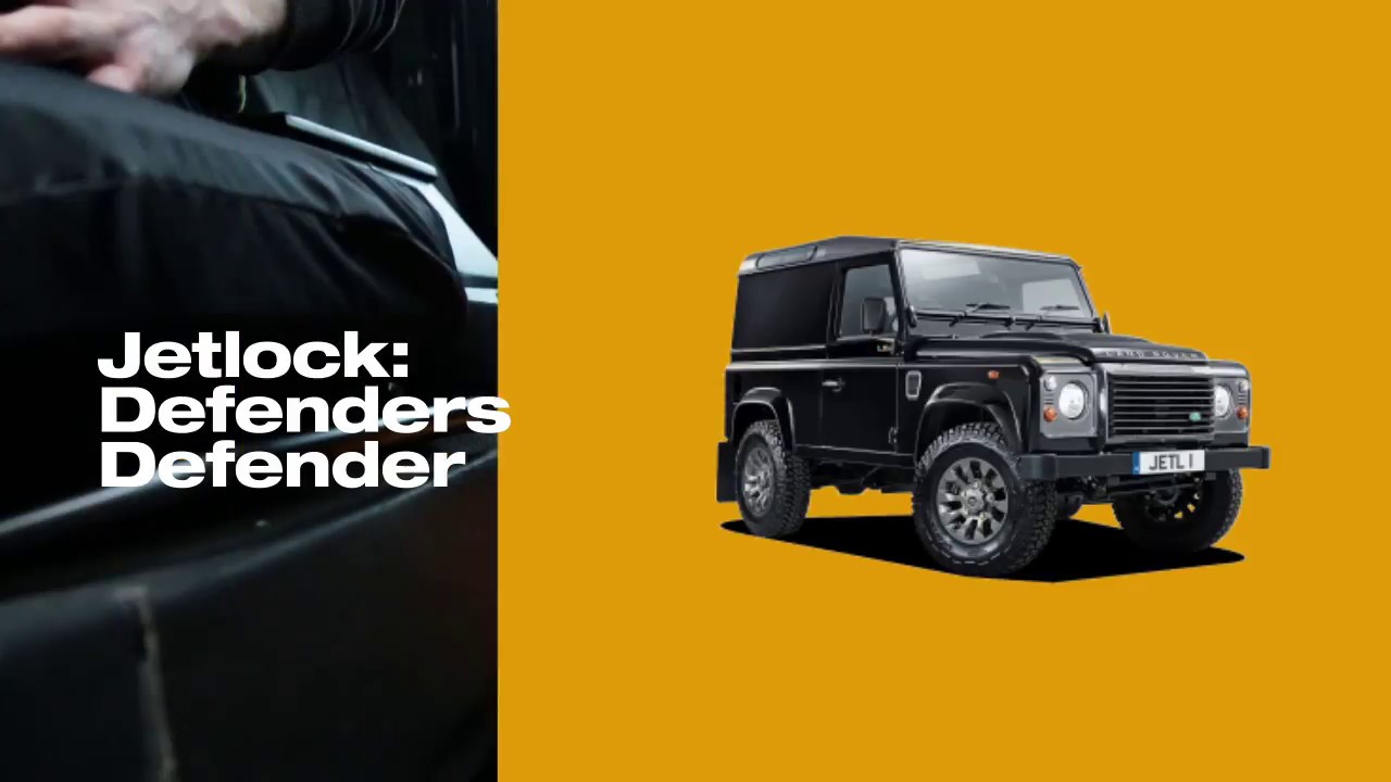 Jetlock Land Rover Defender Handbrake Lock Security Made in the UK ...