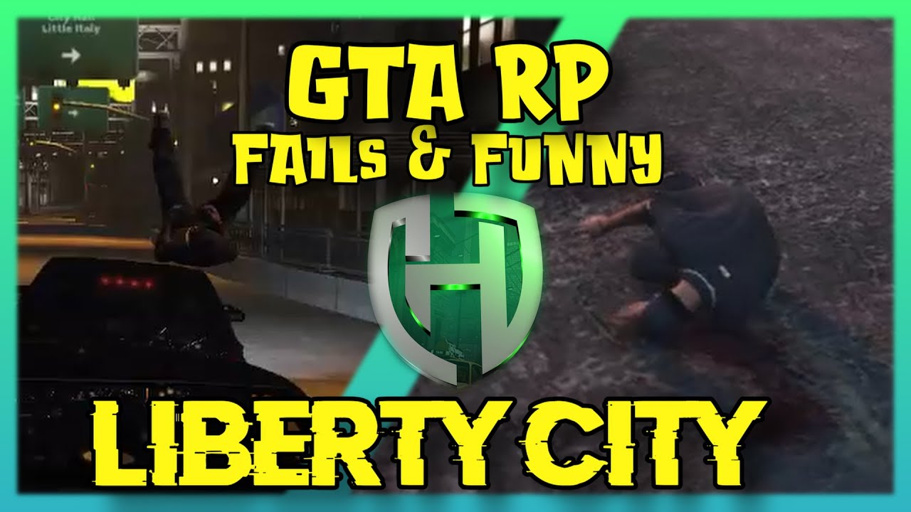[HopeV: Liberty City] BEST OF FAIL AND FUNNY // GTA 5 RP #1 - YouTube