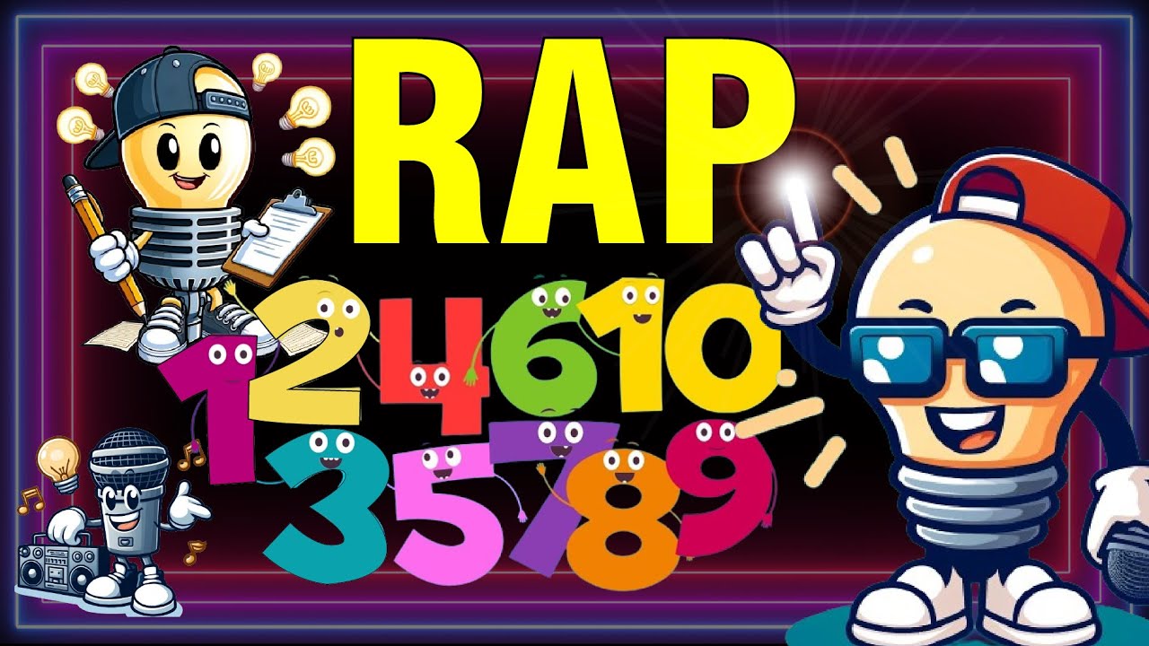 🌟 RAP de LOS NÚMEROS 🌟 | Tu Hijo Aprenderá a Contar con Esta Canción de ...