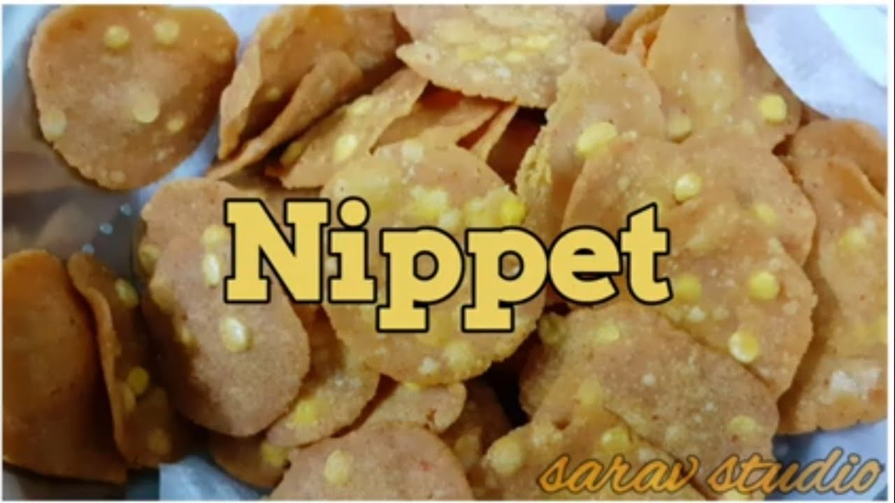 Nippet snacks recipe|| தட்டை செய்முறை - YouTube