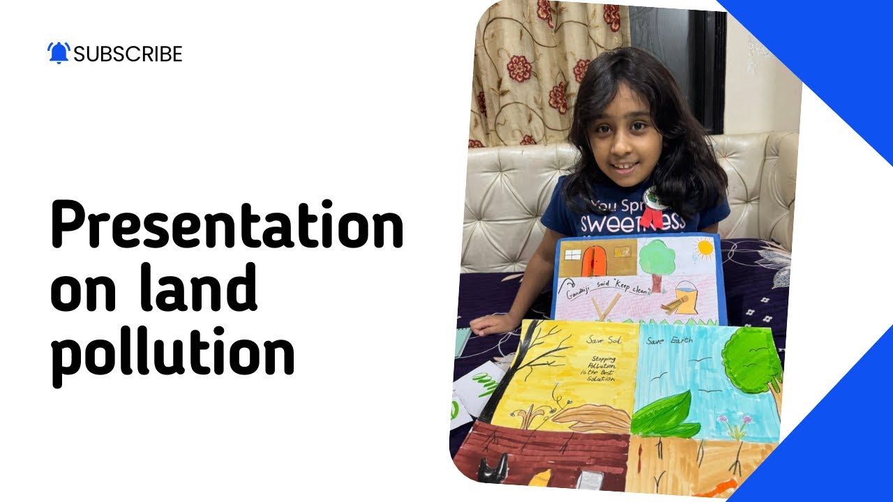 Presentation on land pollution #landpollution #presentation - YouTube